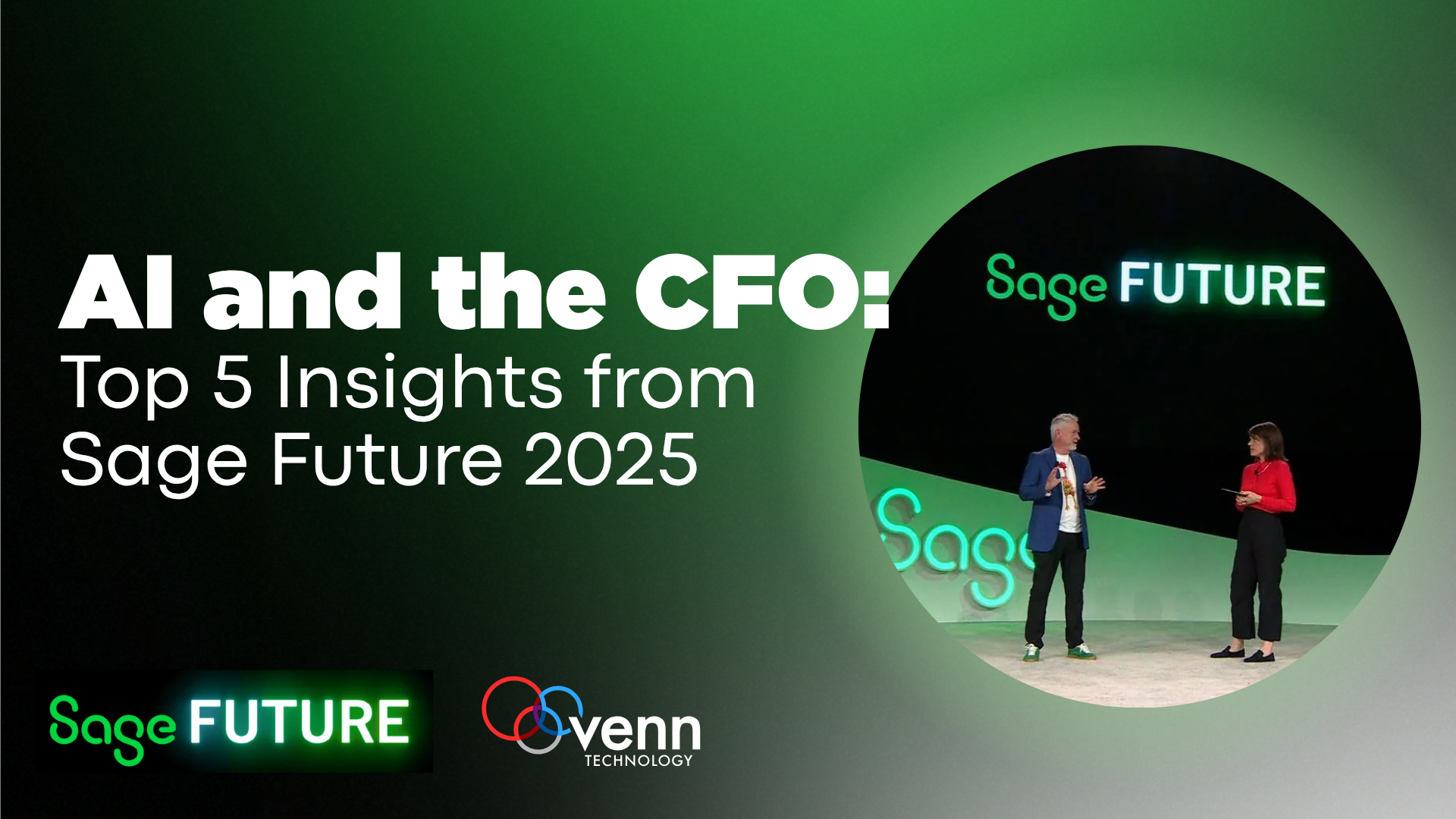 AI and the CFO: Top 5 Insights from Sage Future 2025